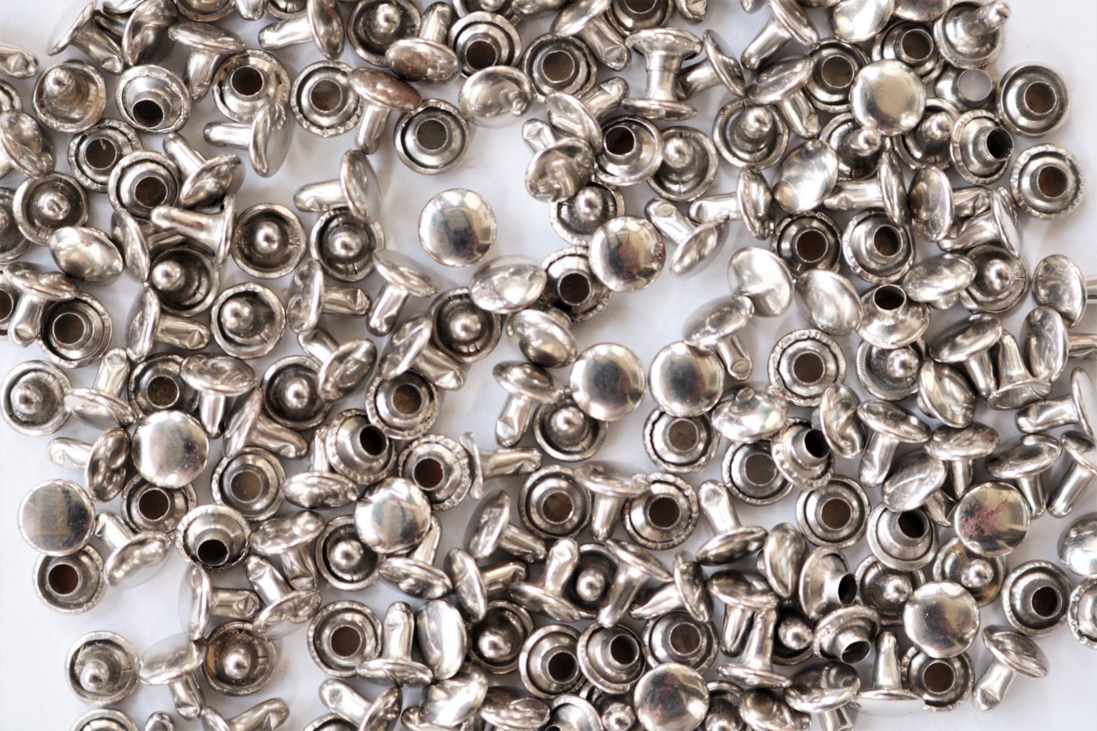 6mm Round Dome Leather Double Cap Rivets Studs for Clothing Bag ...
